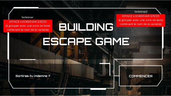 BUILDING ESCAPE GAME | Genially