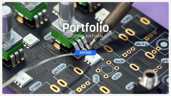 Portfolio corbin nathan