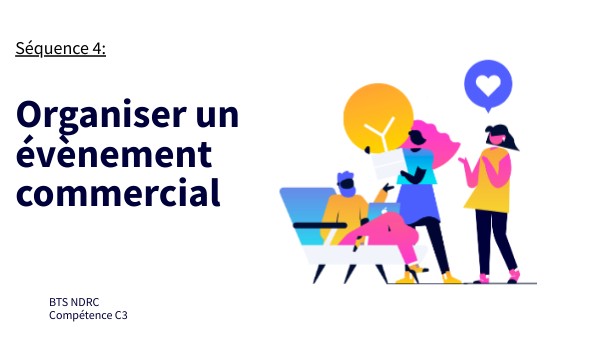 Séquence 2- Organiser un évènement commercial | Genially
