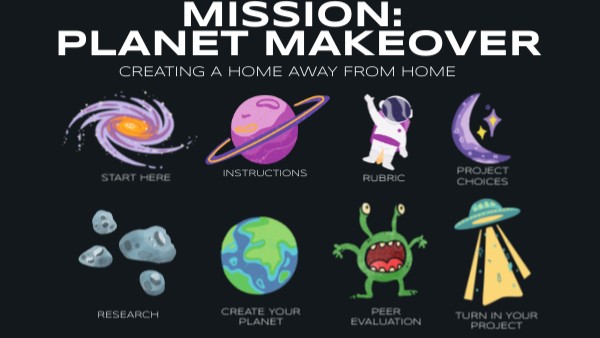 Mission: Planet Makeover | Genially