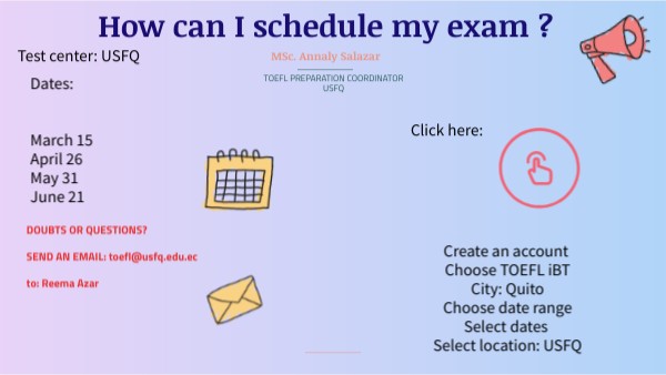 TOEFL session #1 | Genially