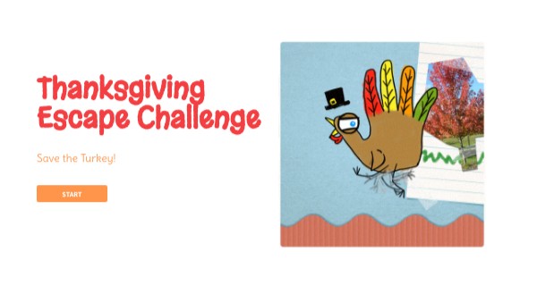 Thanksgiving Escape Room Challenge | Genially
