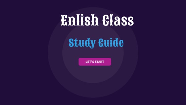 STUDY GUIDE (3rd) | Genially
