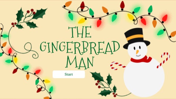 The gingerbread man story
