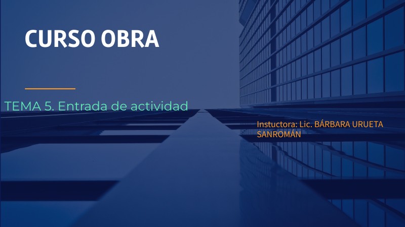 TEMA 5 Entrada de actividad | Genially
