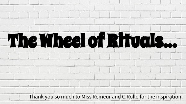 The wheel of rituals 4e et 3e