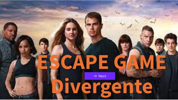 Escape Game Divergente | Genially