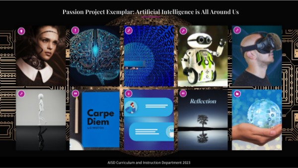 Passion Project Template & Exemplar