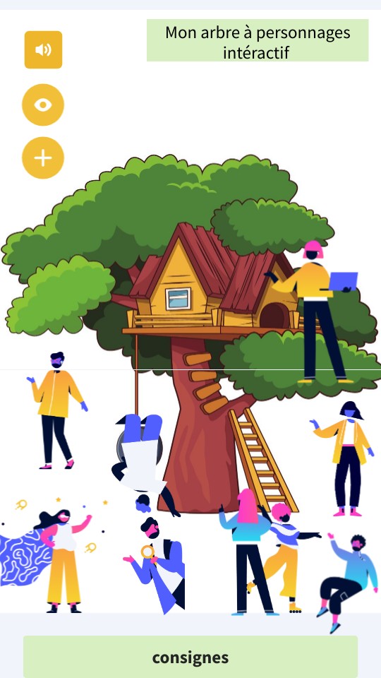 Mon arbre à personnages | Genially