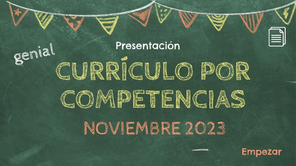 Currículo por competencias 2023 | Genially
