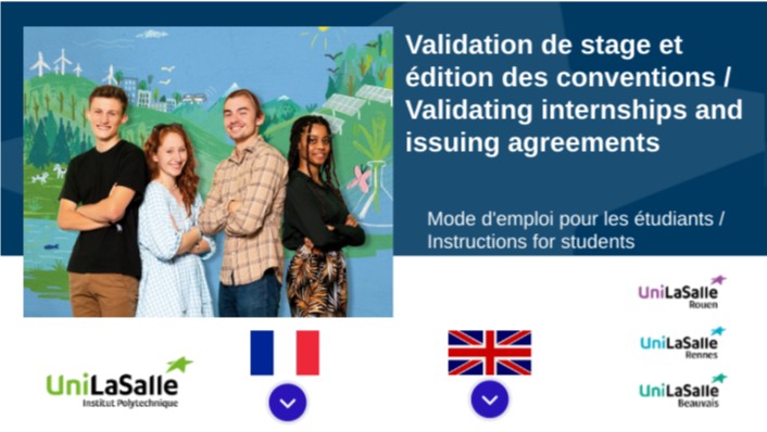 Validation de stage pour les étudiants | Genially