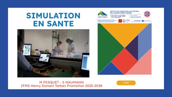 Simulation en santé : Présentation ESI / EAS | Genially