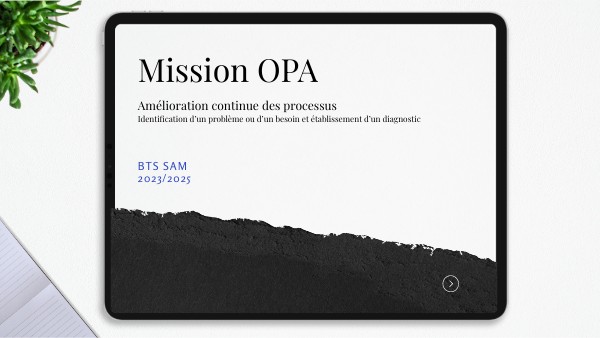 MISSION OPA 1A | Genially