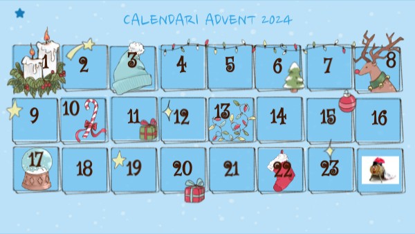 CALENDARI ADVENT 2024 | Genially