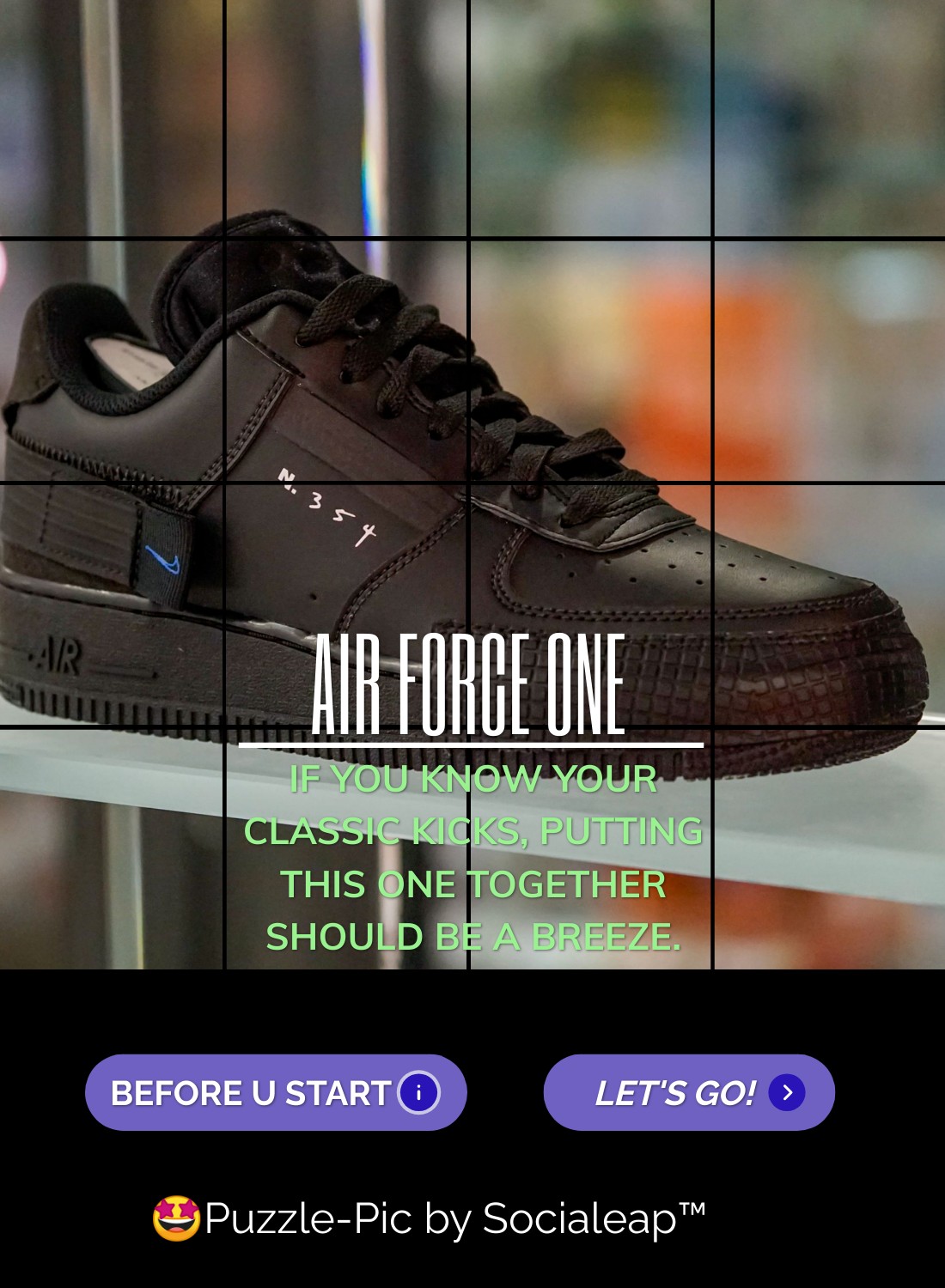 No Sound - Nike Uptown | Puzzle-Pic by Socialeap™ | Genially