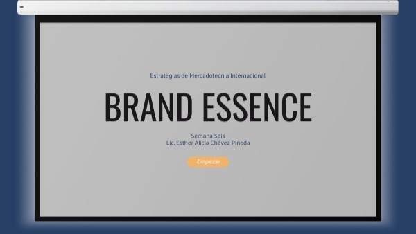 Brand Essence | Genially