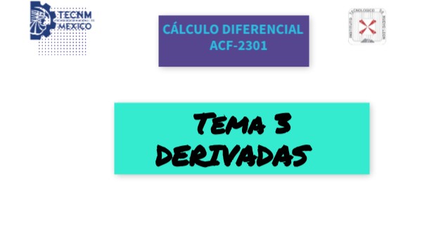 Tema 3 cálculo diferencial | Genially