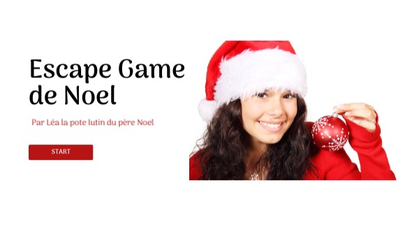 Escape game de Noel | Genially
