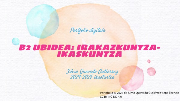 PORTFOLIO B2 UBIDEA | Genially