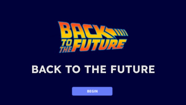 BACK TO THE FUTURE
