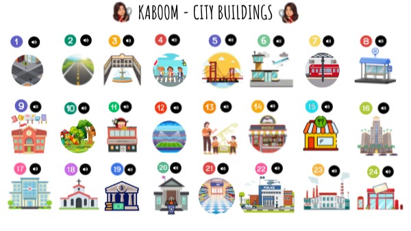 KABOOM - CITY BUILDINGS