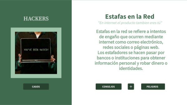 Estafas en la Red | Genially