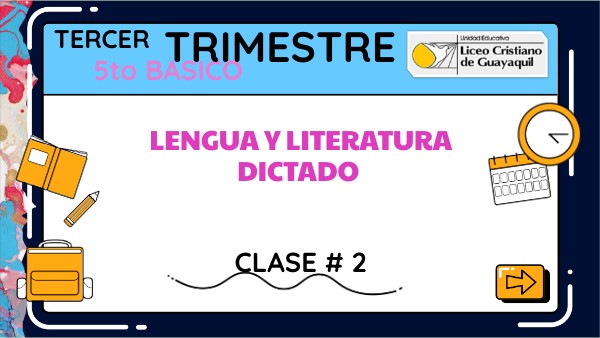 CLASE # 2 DE DICTADO | Genially