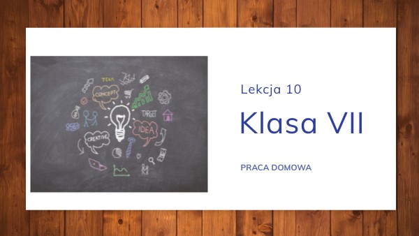 klasa 7/ lekcja 10 / PD | Genially