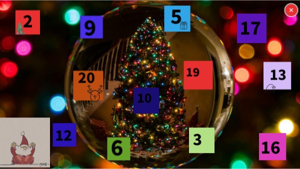 Genially calendrier avent 2023