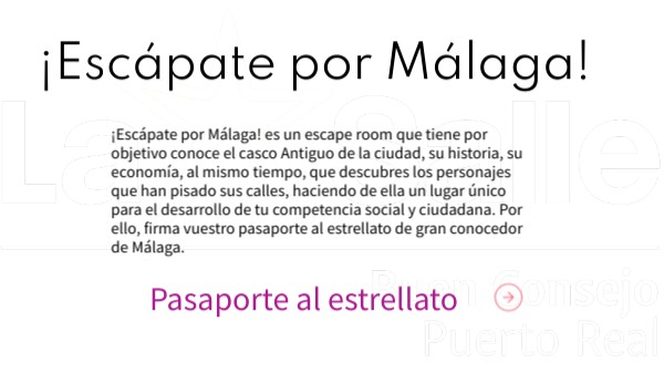 ¡Escápate por Málaga!