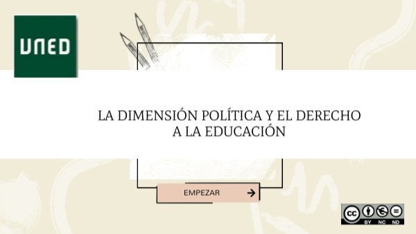 F.E. La dimensión política y el Derecho a la Educación | Genially