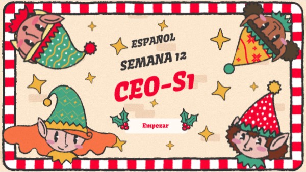 CEO S1- SEMANA 12 | Genially