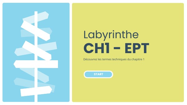 Jeu unité labyrinthique