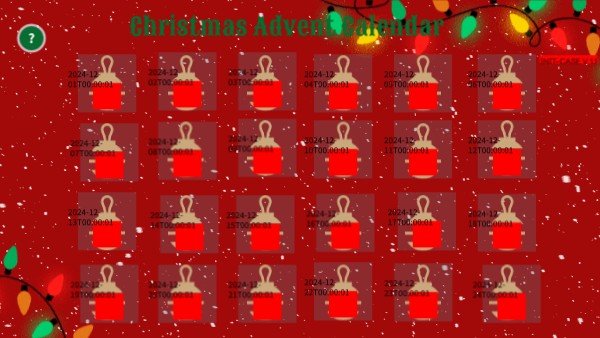 Calendrier Avent - 2024 | Genially