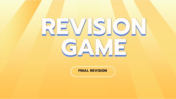 REVISION GAMES B1 | Genially