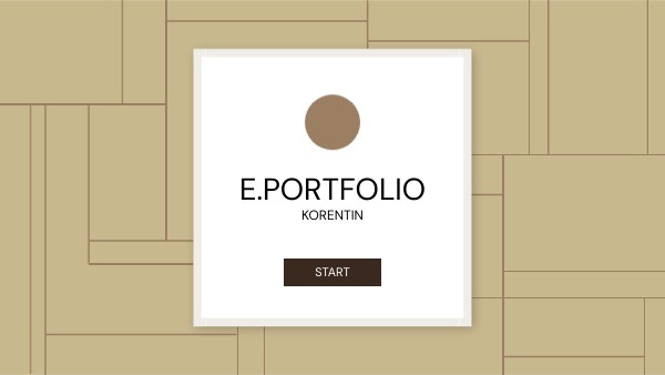 E.Portfolio Korentin | Genially