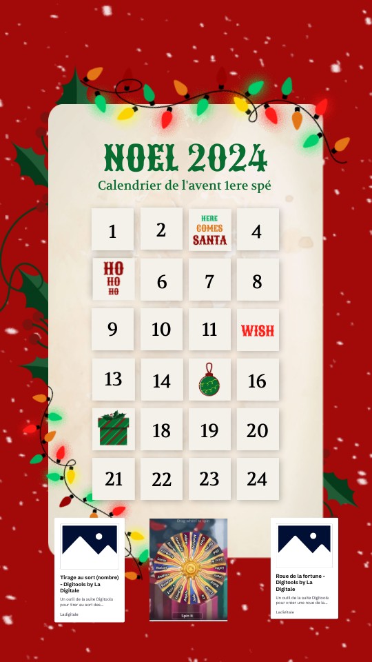 calendrier 2nd 2024 | Genially