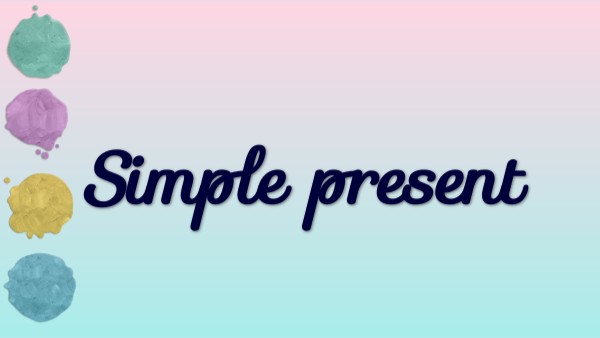 2nd Grade Simplepresent Genially