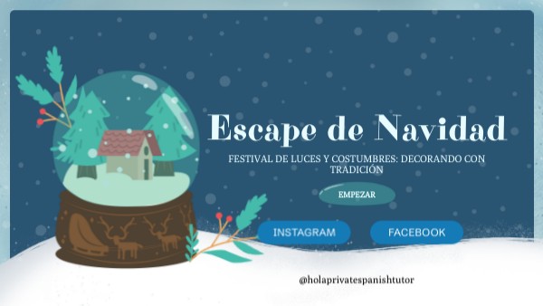 NAVIDAD ESCAPE ROOM | Genially
