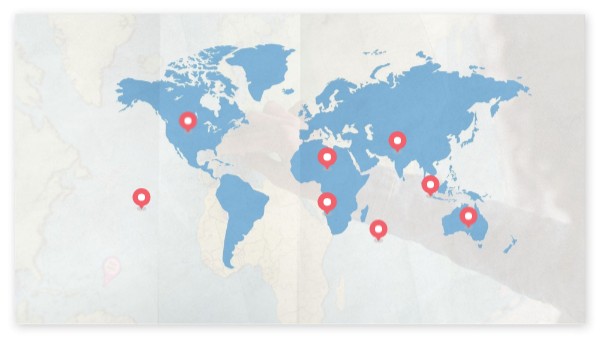 School world map | Genially