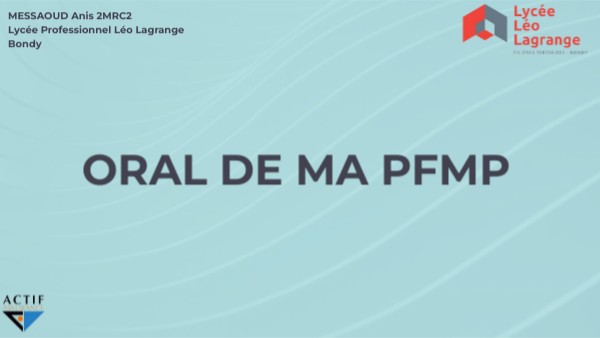 Oral PFMP | Genially