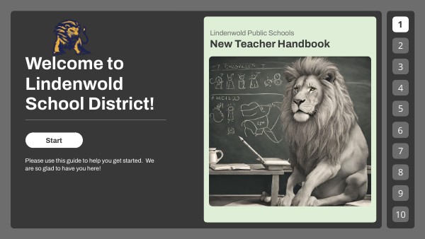 New Teacher Handbook | Genially
