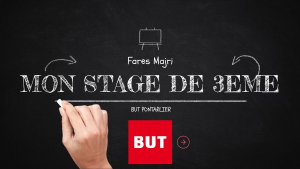 Présentation tableau noir | Genially