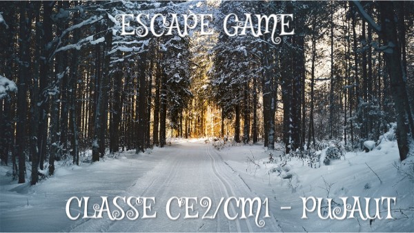ESCAPE GAME HIVER | Genially