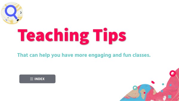 Tips for Teachers | Genially