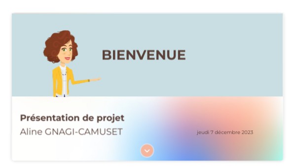 PRESENTATION PROJET DAQ ALINE | Genially