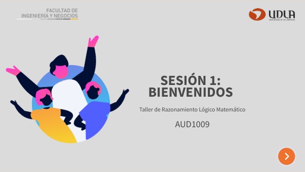 Sesión 1: Bienvenidos - Asincrónico- | Genially