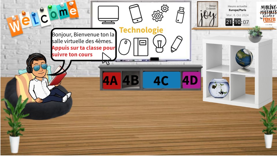 Classe virtuelle 4èmes