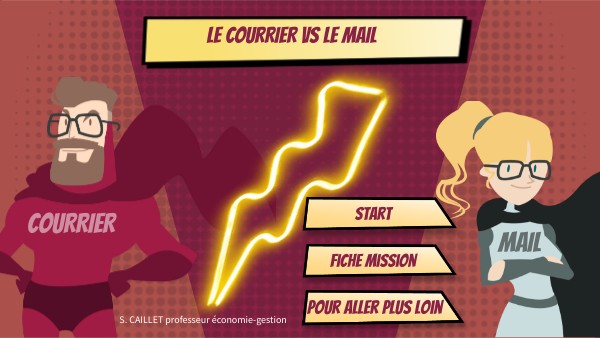 le courrier VS le mail | Genially