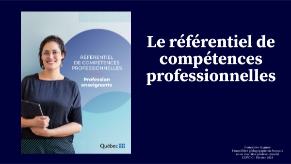Référentiel 13 compétences | Genially